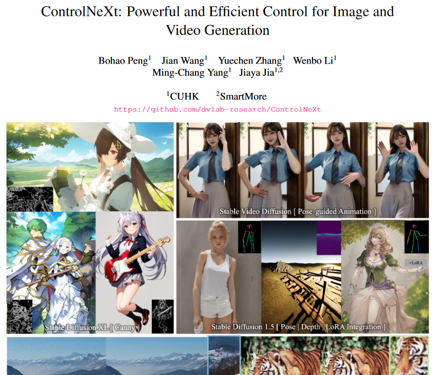 ControlNeXt: Surpassing ControlNet with 90% Fewer Parameters Revolutionizing Efficient and ...