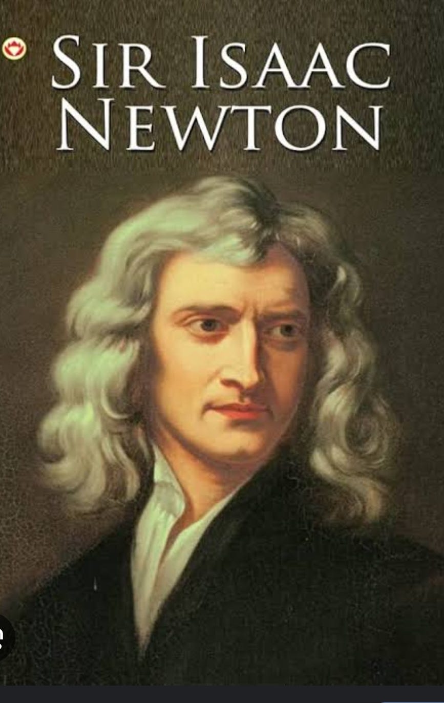 Issac Newton through my eye. | by Ghostwriter | Medium | Wavegen Media