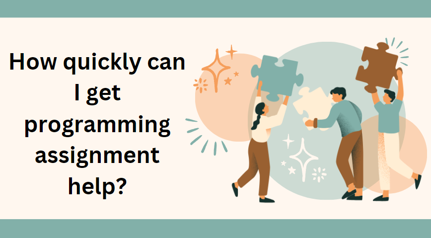 How quickly can I get programming assignment help? | by yoganshu sharma | Medium