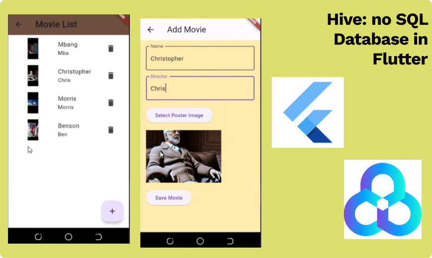 Hive Database in Flutter: Building a Simple Movie App | by Augustine Onu | Medium