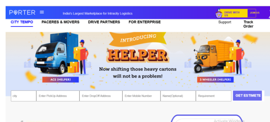 Porter.in Clone. Firstly, We would like to express our… | by Abhishek Jha | Medium