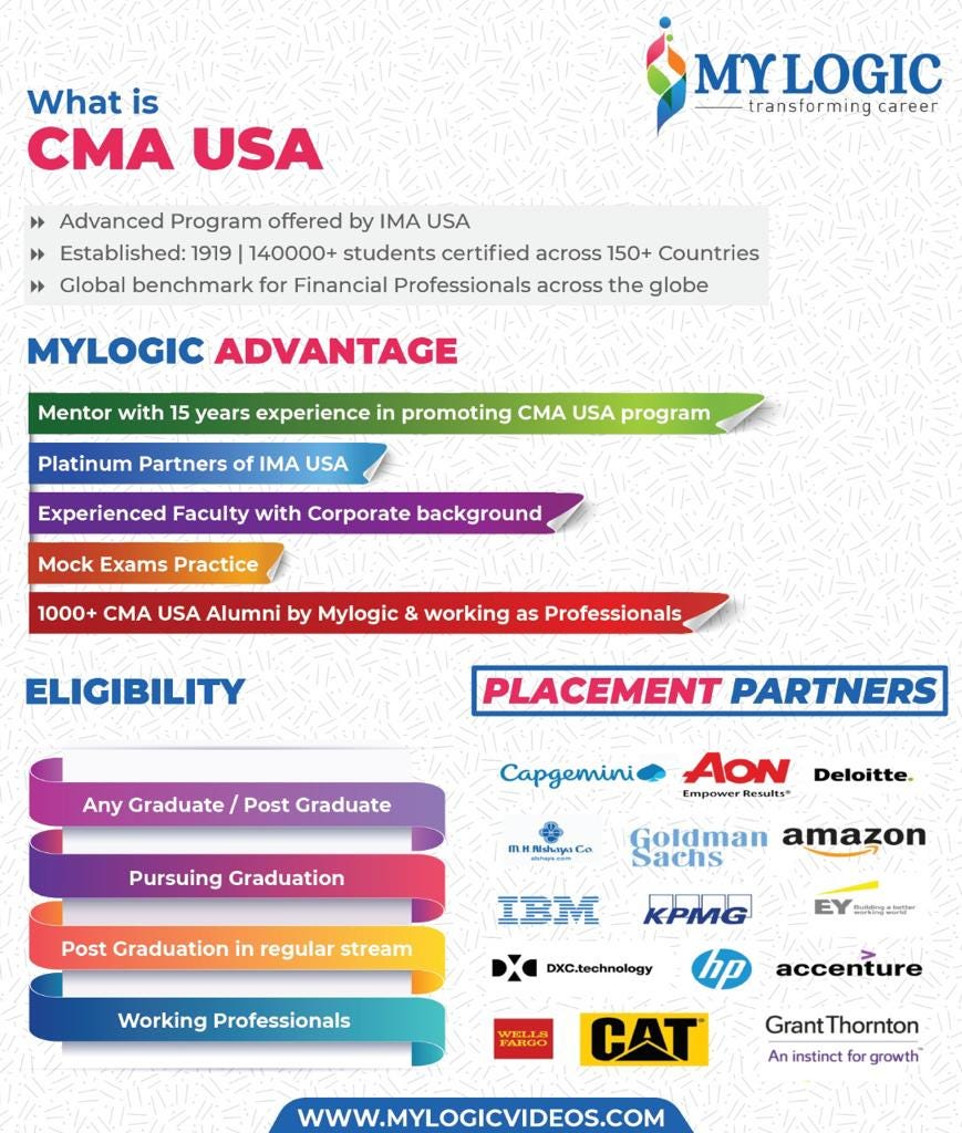 CMA USA course | Medium