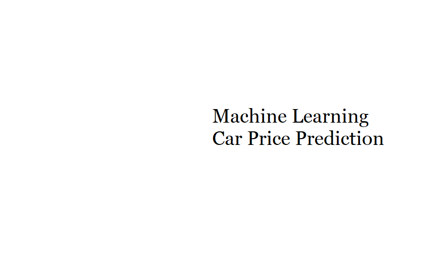 Predicting The Price of A Car Using Machine Learning | by Luthfi ...