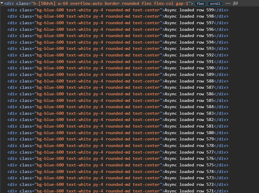 What Is Reverse Infinite Scroll?. Boost scrolling performance, reduce DOM… | by Pritam Mondal ...