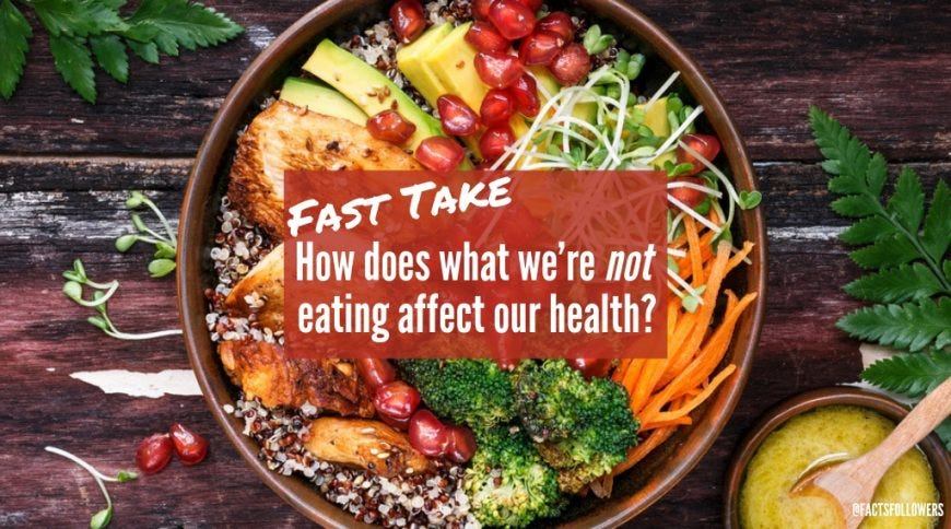 Fast Take: How Is What We’re Not Eating Affecting Our Health? | by ...