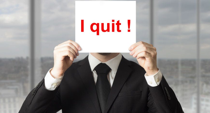 How To Quit Your Job The Right Way: A Few More Words Can Have Lasting ...