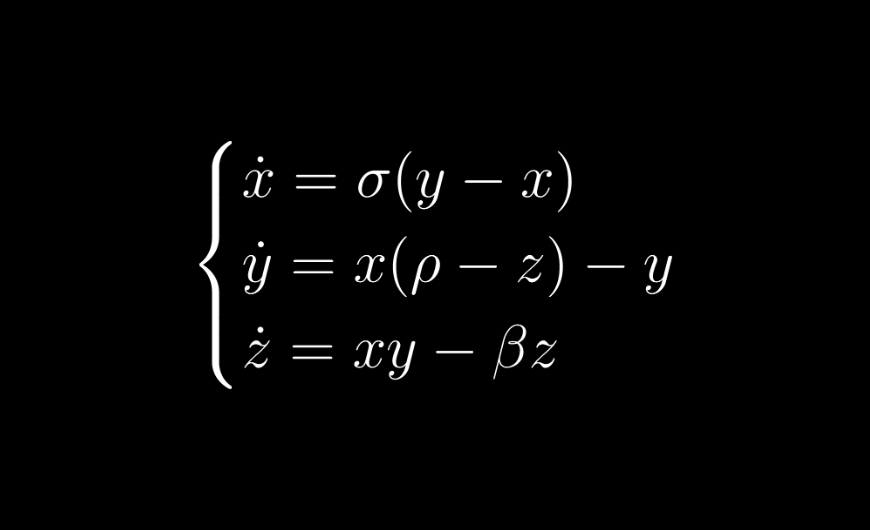 Manimating the Lorenz Attractor. An introduction rendering the Lorenz… | by Yash | Quantaphy ...