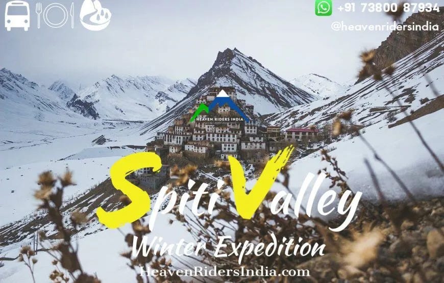 Embark on an Enchanting Winter Expedition: Spiti Valley Winter Tour ...