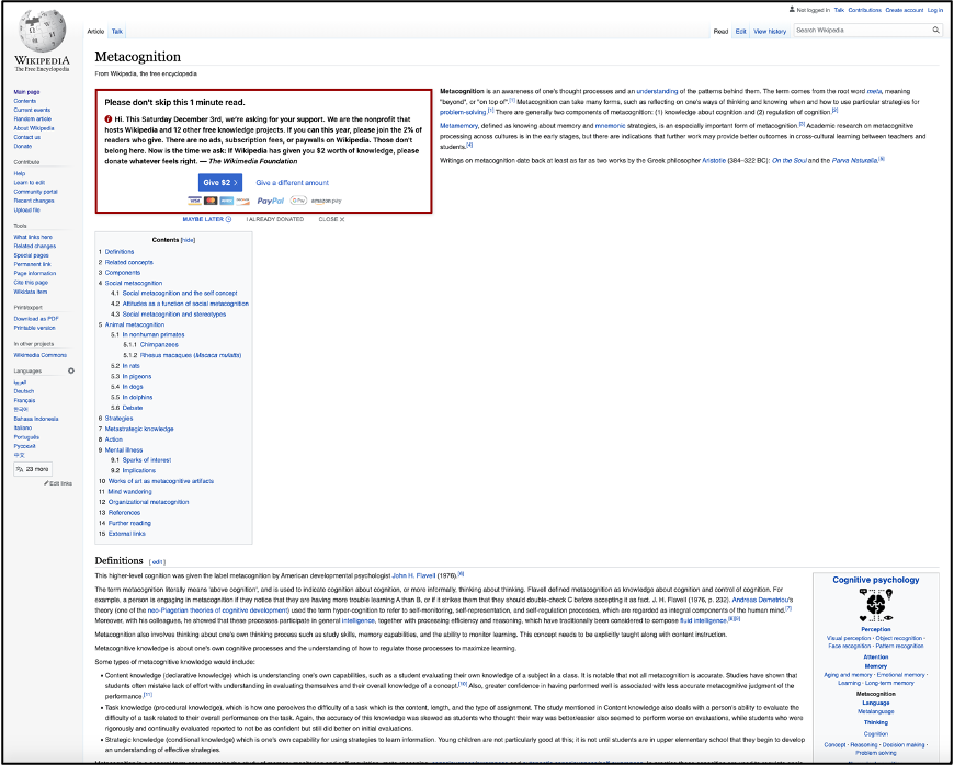 Thinking about thinking. The role of metacognition in UX design | by ...