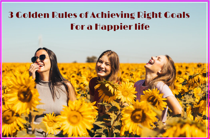 3 Golden Rules of Achieving Right Goals For a Happier life | by iram s ...