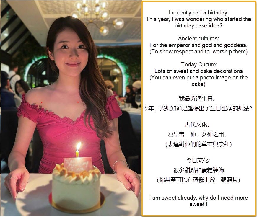 The tradition of making a wish before blowing out the candles is ...