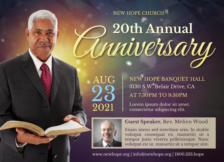 Church Flyer Templates Design. Enjoy downloading the Premium Psd… | by ...