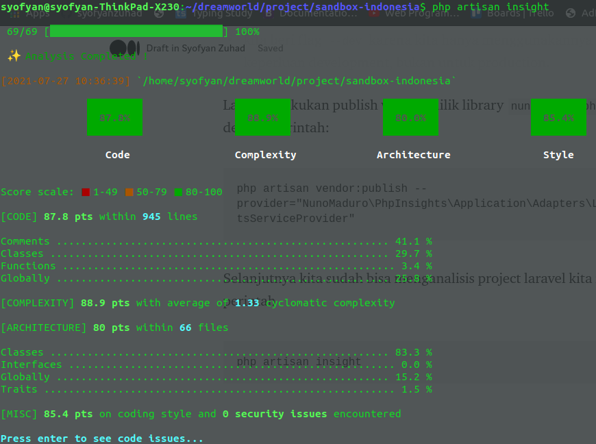 Melihat kompleksitas, style, arsitektur project Laravel - Syofyan Zuhad - Medium