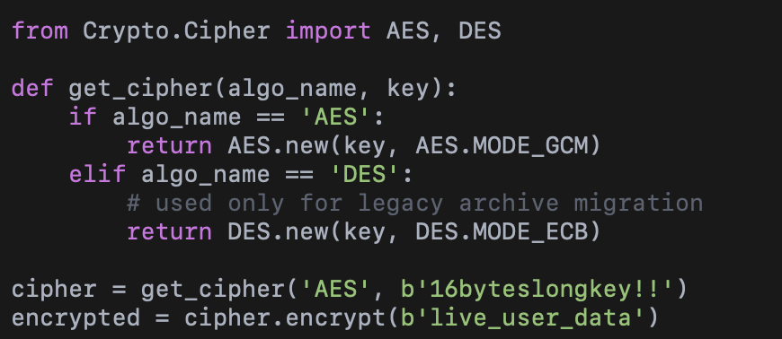 Debugging False Positives in Static Analysis (SonarQube, AES/DES ...