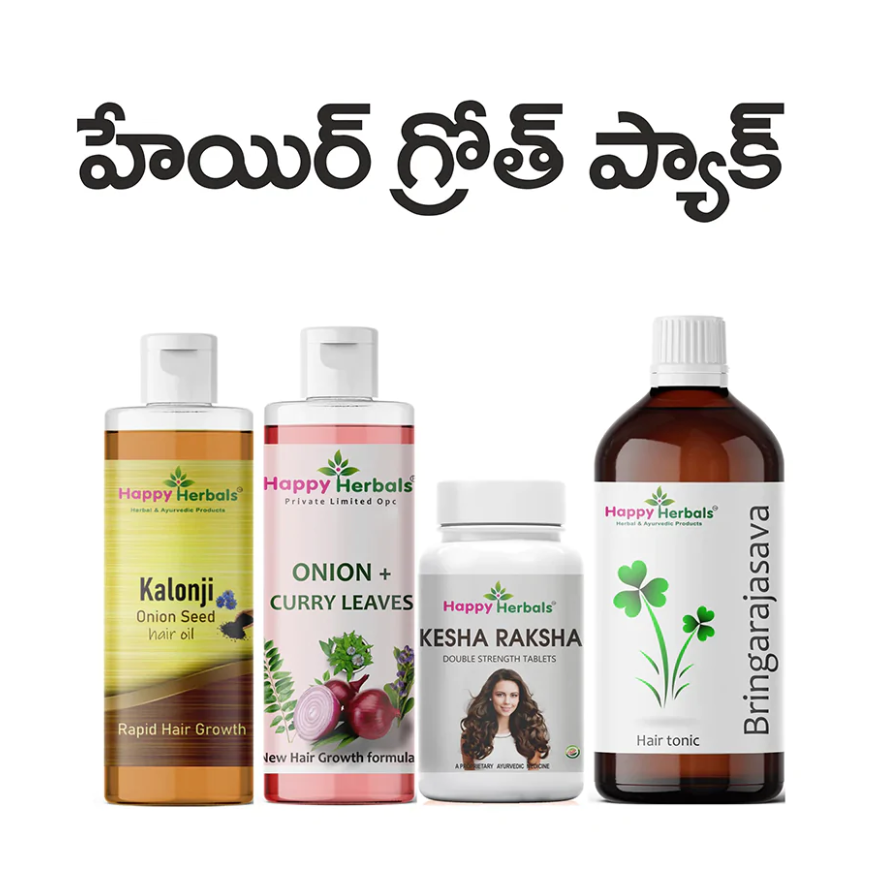 Hair Growth Treatment — Hair Growth & Protection Pack — Complete Hair ...