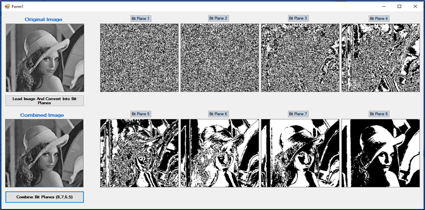 Image Compression Using Bit-plane Slicing — OpenCvSharp(Without Pre-defined Functions) | by ...