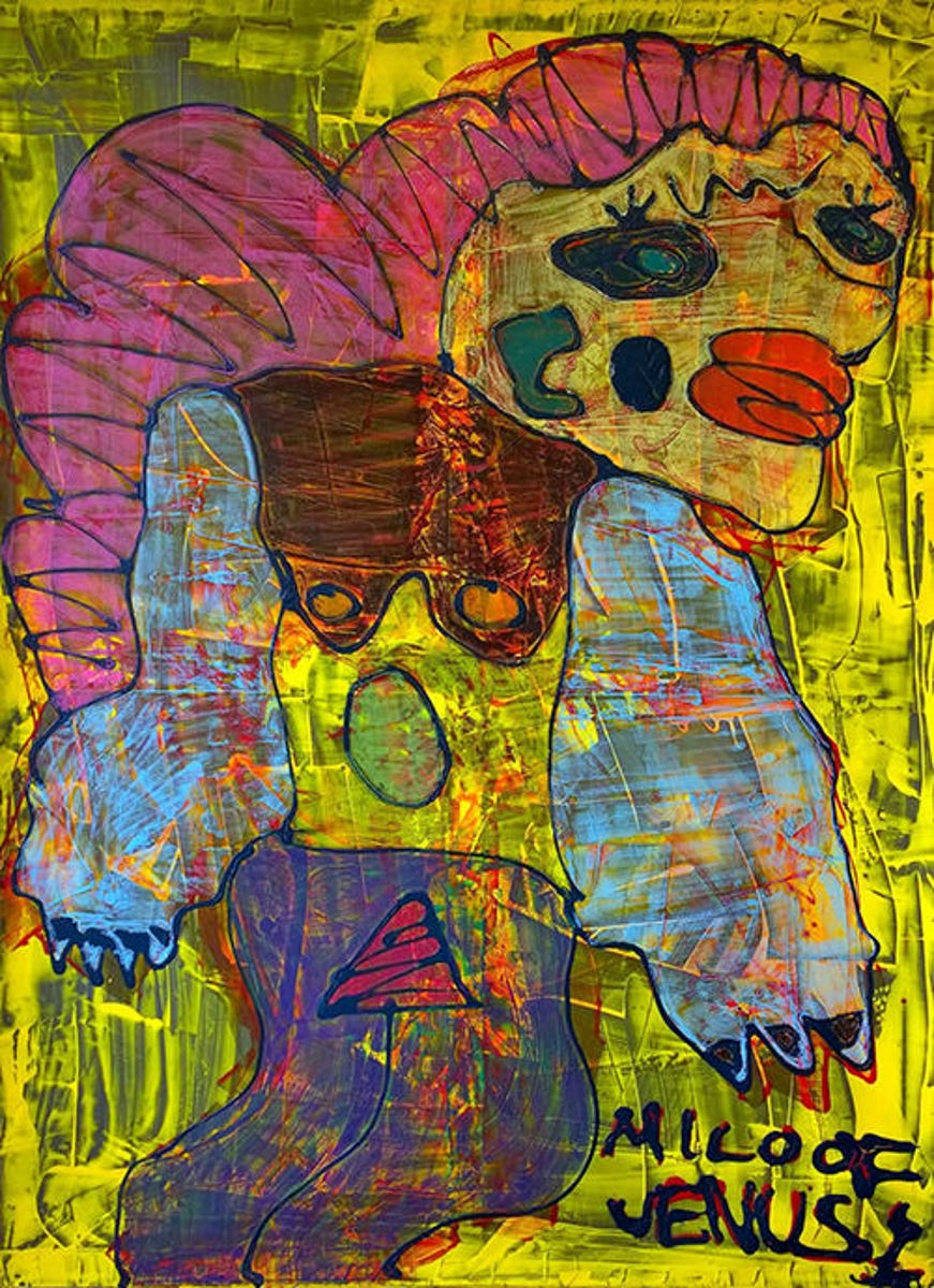 “Milo Of Venus”. Benjamin Nyari Acrylic, Charcoal, Oil… | by Strategie ...