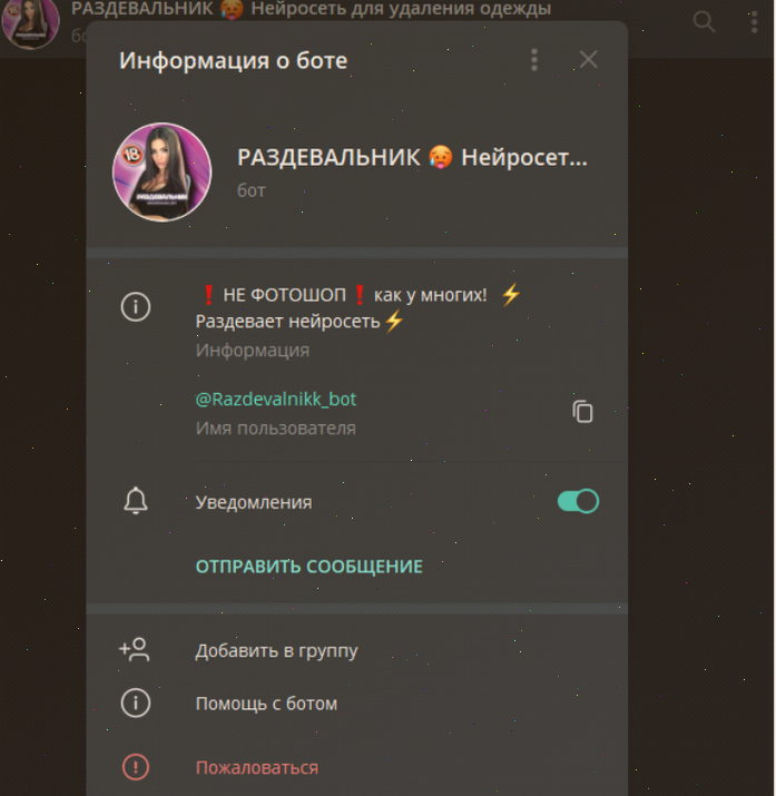 Раздеть девушку на фото - ТОП 21 ботов и сайтов с нейросетью. — Teletype