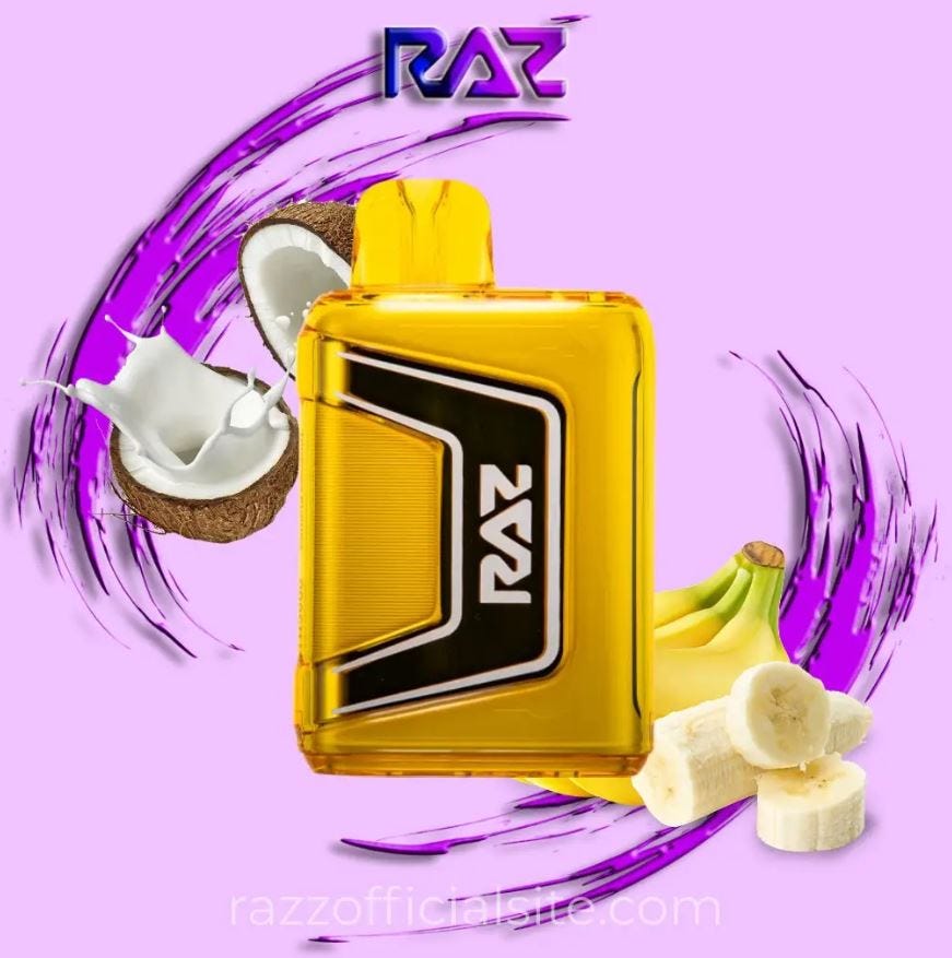 Discover the Tropical Bliss of Banana Coconut RAZ Vape | by razz ...