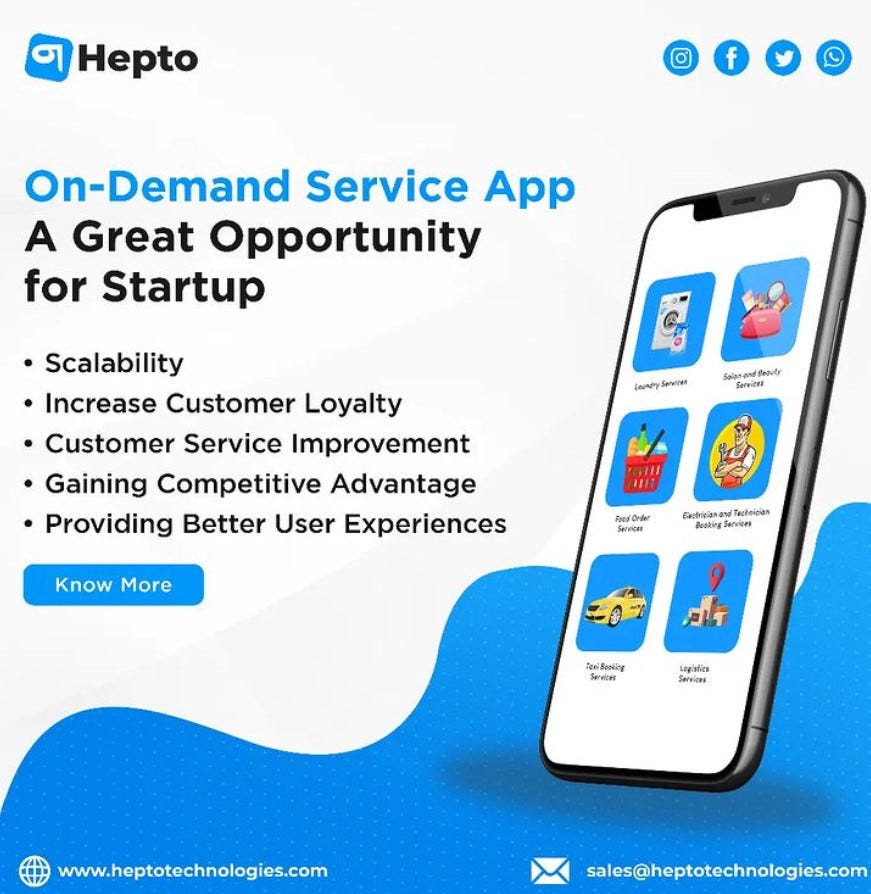 What is the process of Developing On-Demand Apps? | by Hepto Technology ...