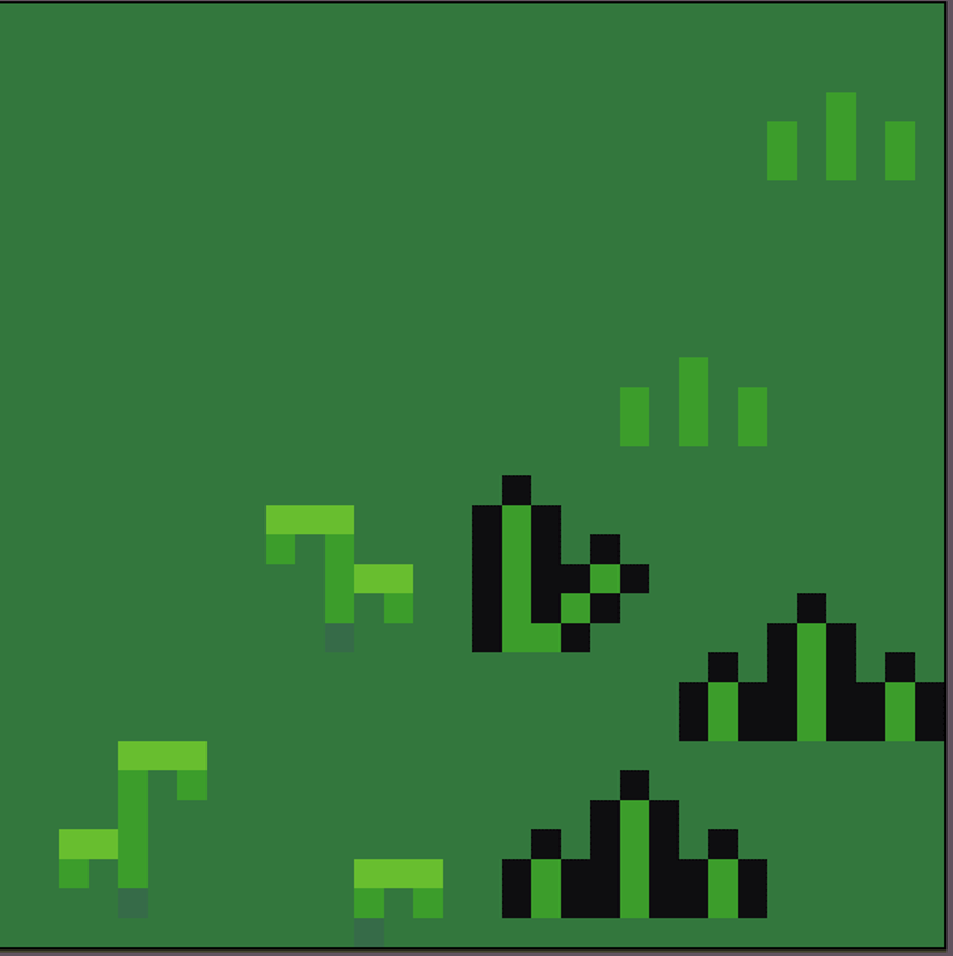 How To Draw Pixel Art Grass
