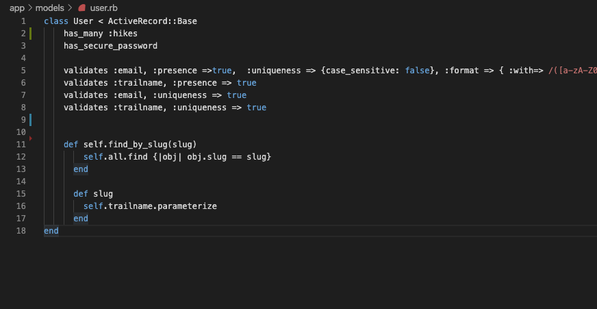 LeaveNoTrace — A Sinatra MVC app. Project 2 at Flatiron Software… | by ...