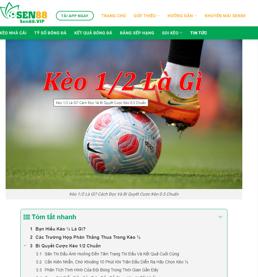 keo chap 1 2 la gi phuong phap bat keo chap 0 5 hieu qua medium | by Sen88vip | Medium