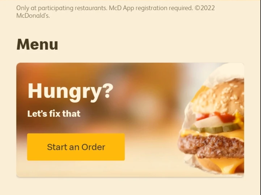 McDonald’s “Hungry? Let’s fix that” | by haoran du | Marketing in the ...