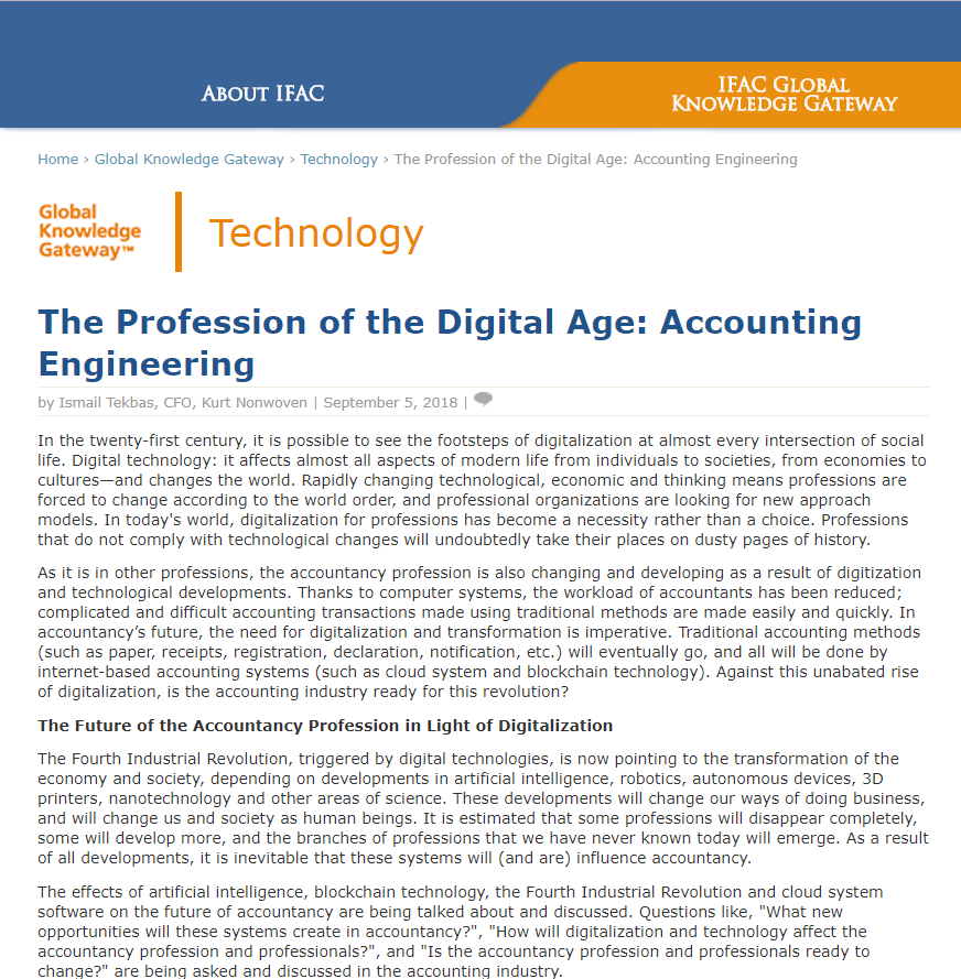 The Profession of the Digital Age: Accounting Engineering | by İSMAİL ...