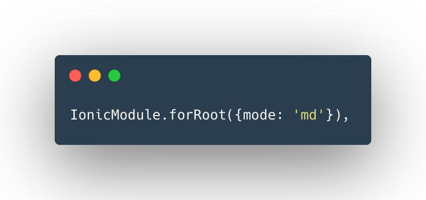 Overriding Ionic Framework root platform default with Angular directives | by Dee | The Startup ...