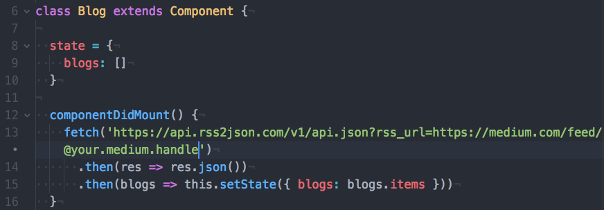 Using ‘fetch’ to render my Medium posts to my React app portfolio. | by ...