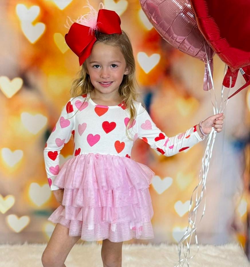 Hearts Tutu Dress | CUTIE PATOOTIE - Seocutiepatootie - Medium
