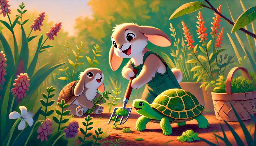 Teamwork in the Garden. Learning how cooperation makes big jobs… | by ...