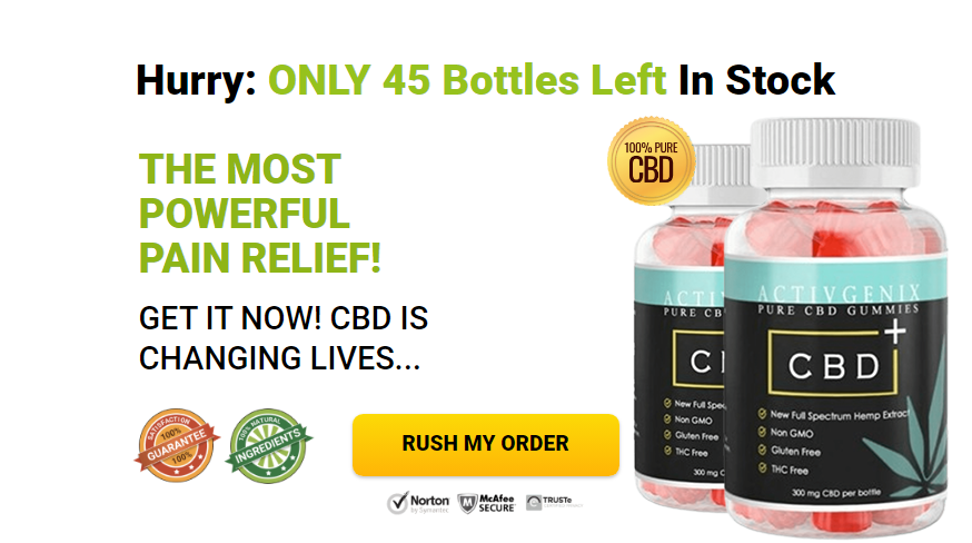 Activgenix Pure CBD Gummies: Commonly Used For Joint Pain And Arthritis ...