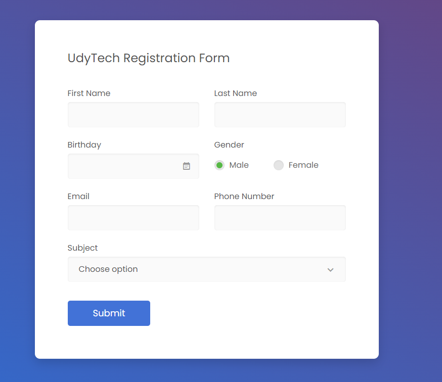UdyTech Registration Form Test Cases Using Zephyr Scale And Bug Report ...