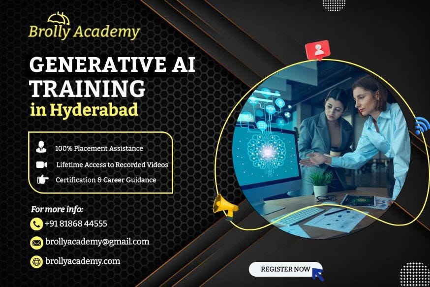 Generative AI Training in Hyderabad The Generative AI course provides ...