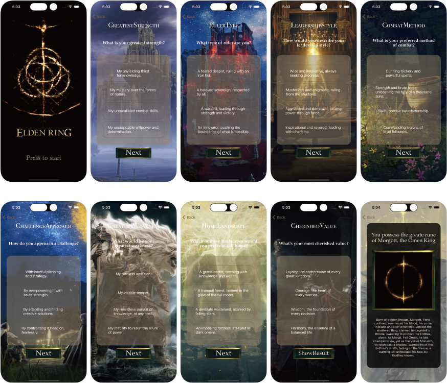 16 Enumswitchstruct Psychological Test By Jimmy Chao 彼得潘的 Swift Ios App 開發教室 Aug