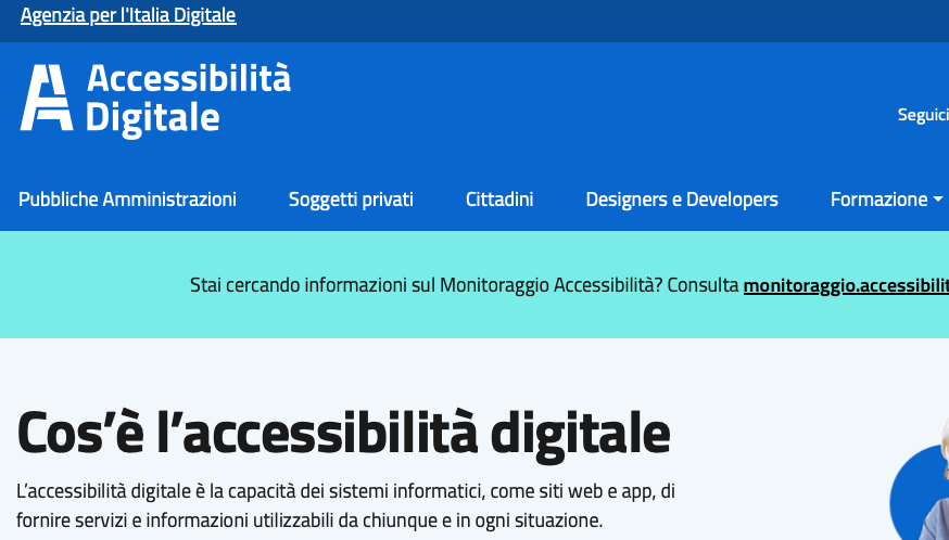 Monitoraggio e inclusione: il supporto di AgID per l’accessibilità ...