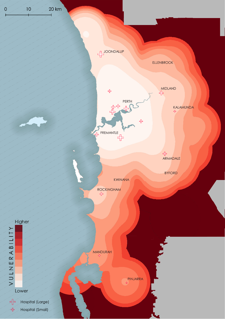 COVID-19: Greater Perth appears to have a better distribution of ...