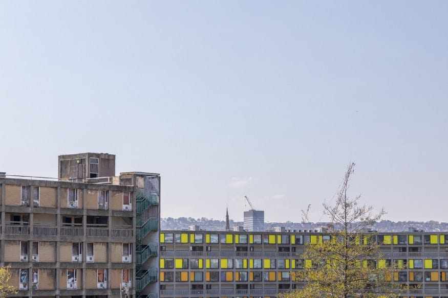 Park Hill Flats, Sheffield. ‘Streets in the sky’, Sheffield’s… | by ...