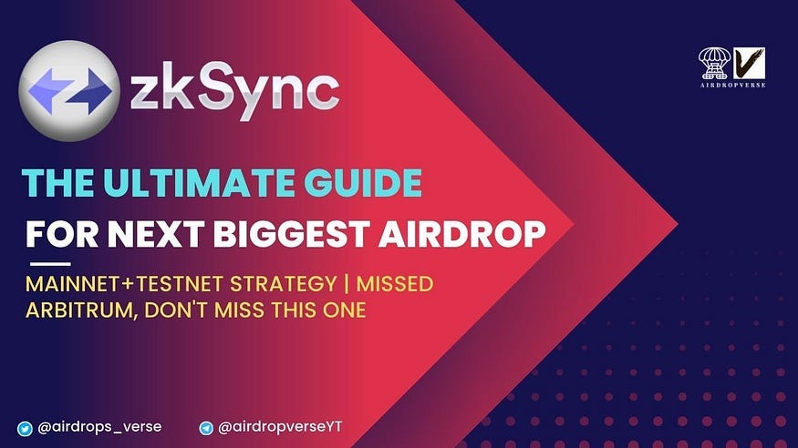 Qualify in ZkSync Airdrop- Complete Guide 🪂 | by Kevin valero (Espaciocripto) | Medium