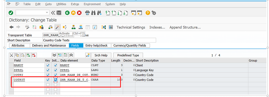 Creating A Sap Abap Maintenance View Kaan Can Calkan 