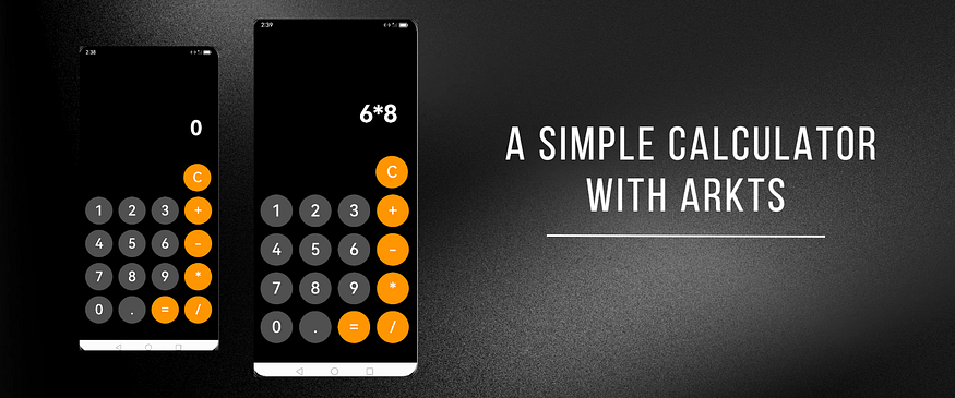 👩‍💻 ArkTS ile Hesap Makinesi Uygulaması | by Merve Yönetci | Huawei Developers - Türkiye | Oct ...
