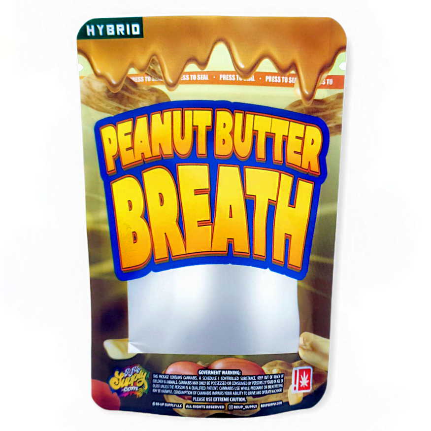 Peanut Butter Breath Mylar Bags. Introduction to Peanut Butter Breath ...