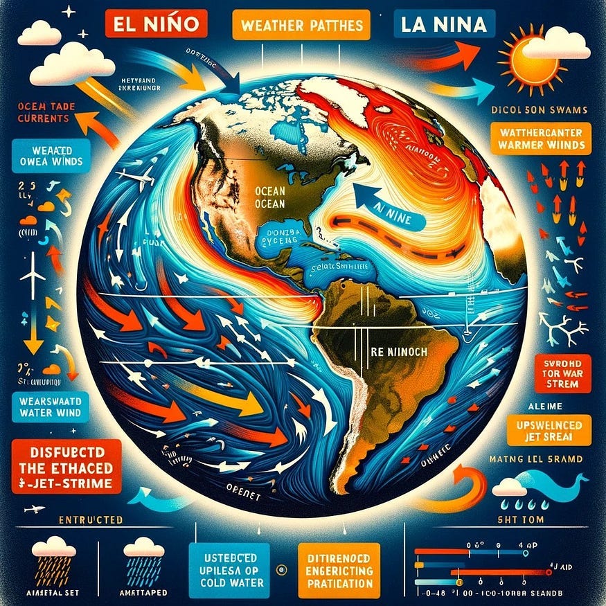 The ENSO Puzzle: 8 Crucial Elements Shaping Our Climate Future - yunfei yan - Medium