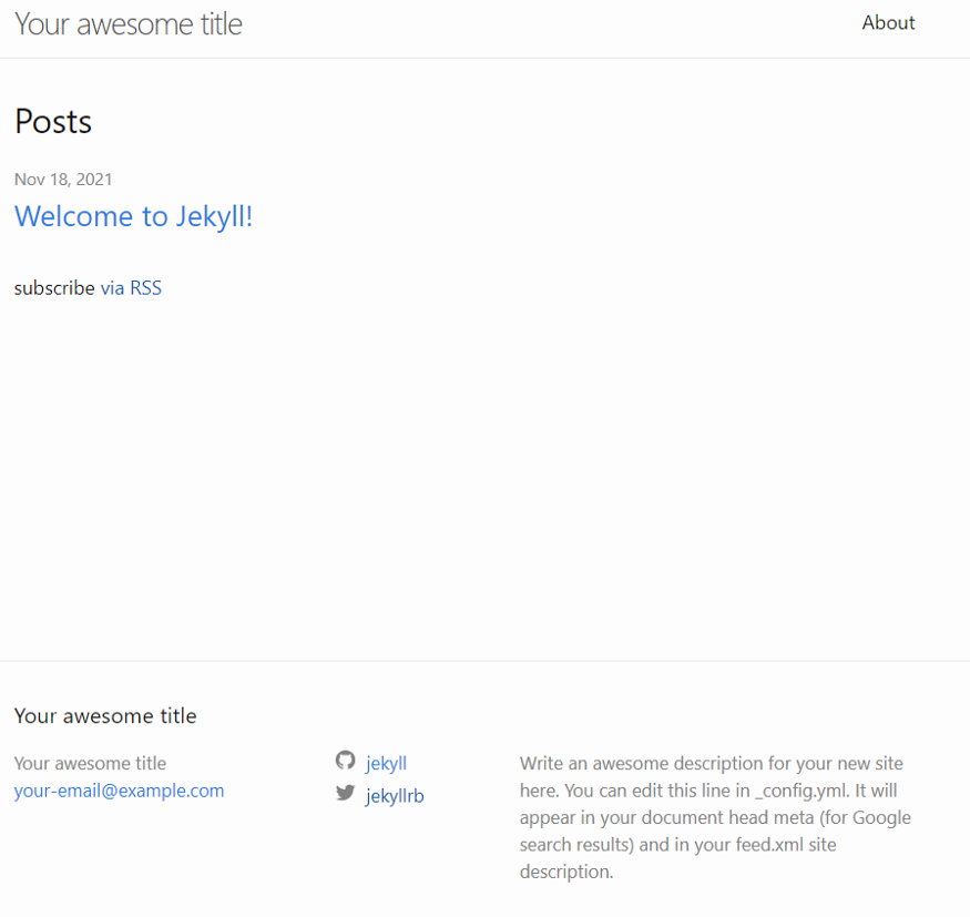 Get started with Jekyll. Install the following: | by Avery Lin | Medium