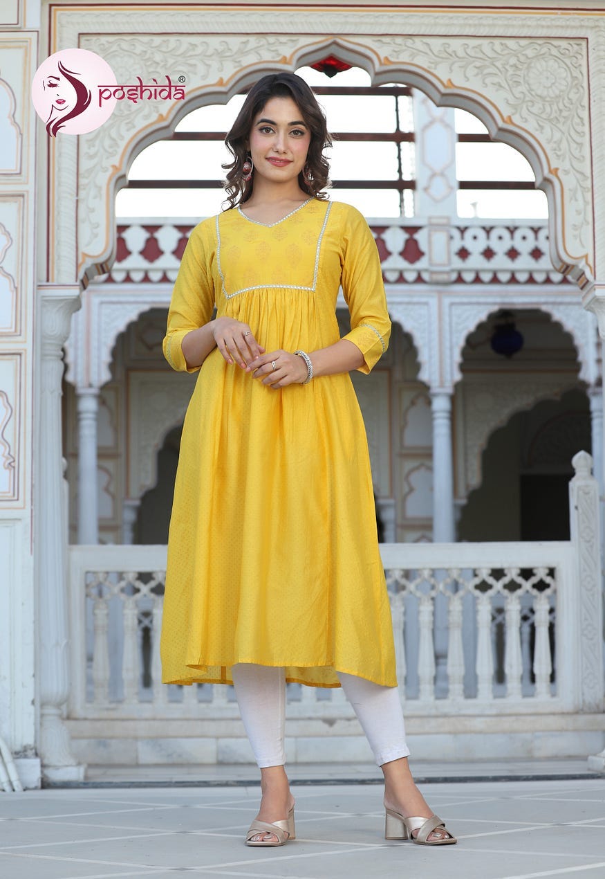 A-line Kurta Styling Guide: Elevate Your Everyday Look | by Poshida ...