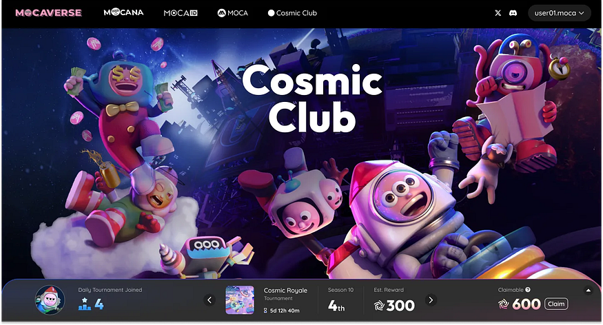 Dive into Cosmic Bomber's Open Beta and Earn RP with Moca ID | PlayToEarn
