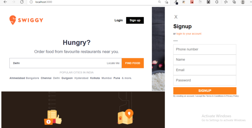 Cloning Of Swiggy.com | A Functional And Visual Clone. | by Shubham Srivastava | Medium