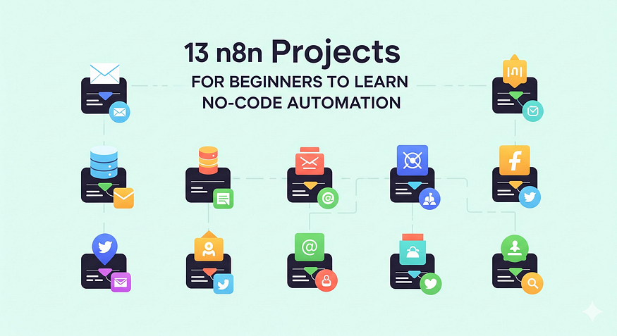 13 n8n Projects for Beginners to Learn No-Code Automation | by Snehal ...
